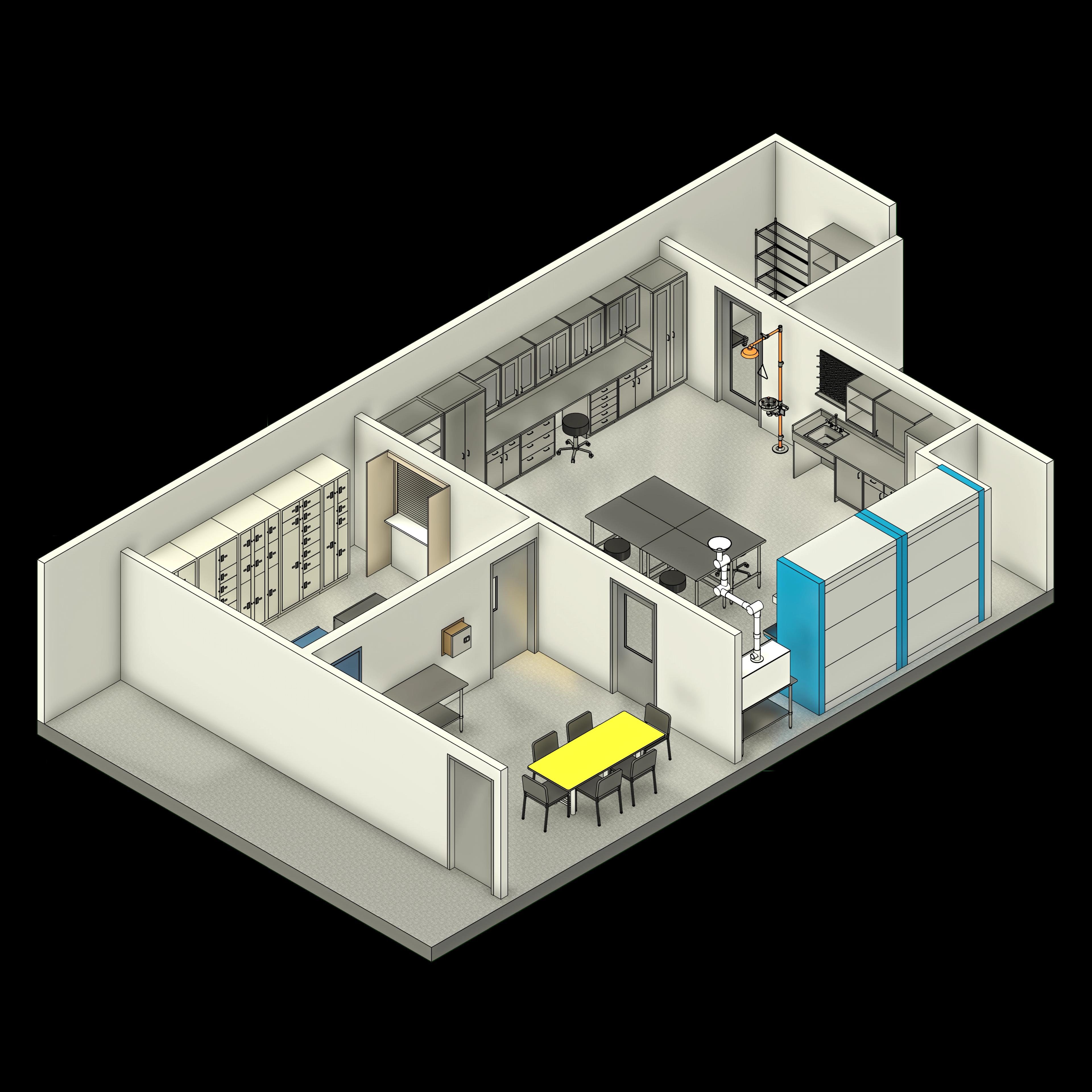 Forensic Lab | Revit Sample Project
